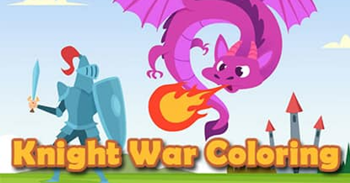 Knight War Coloring - Jogo Gratuito Online | FunnyGames