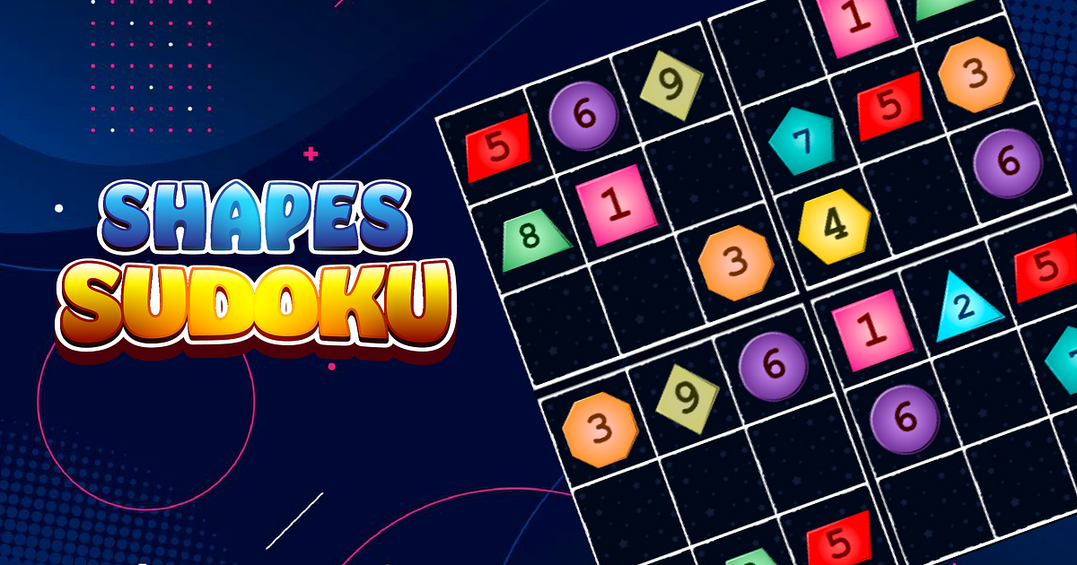 Shapes Sudoku - Jogo Gratuito Online | FunnyGames