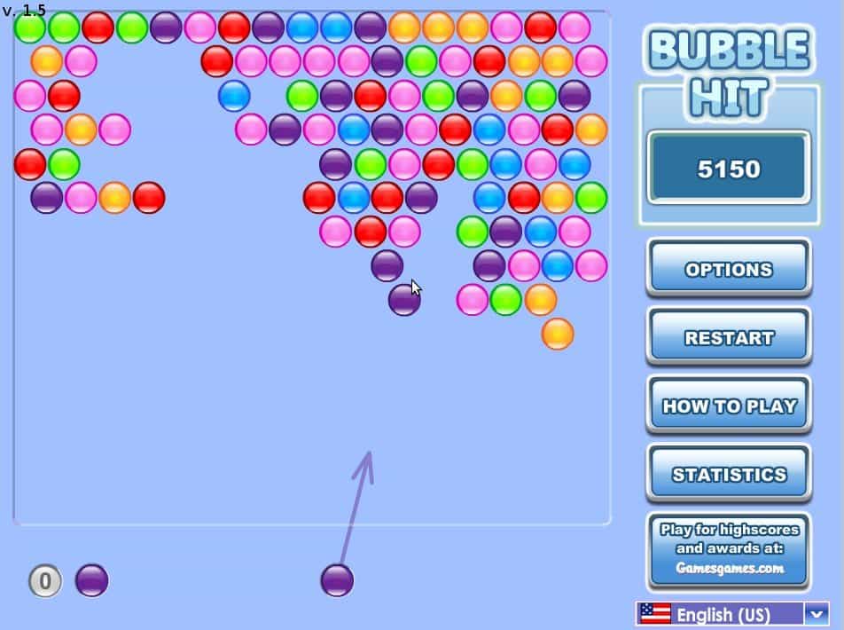 Bubble Hit - Jogo Gratuito Online | FunnyGames