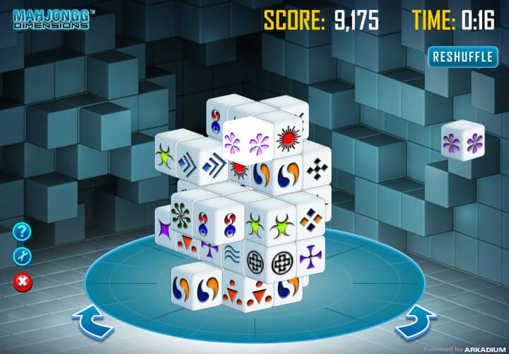 Mahjongg Dimensions - Jogo Gratuito Online | FunnyGames