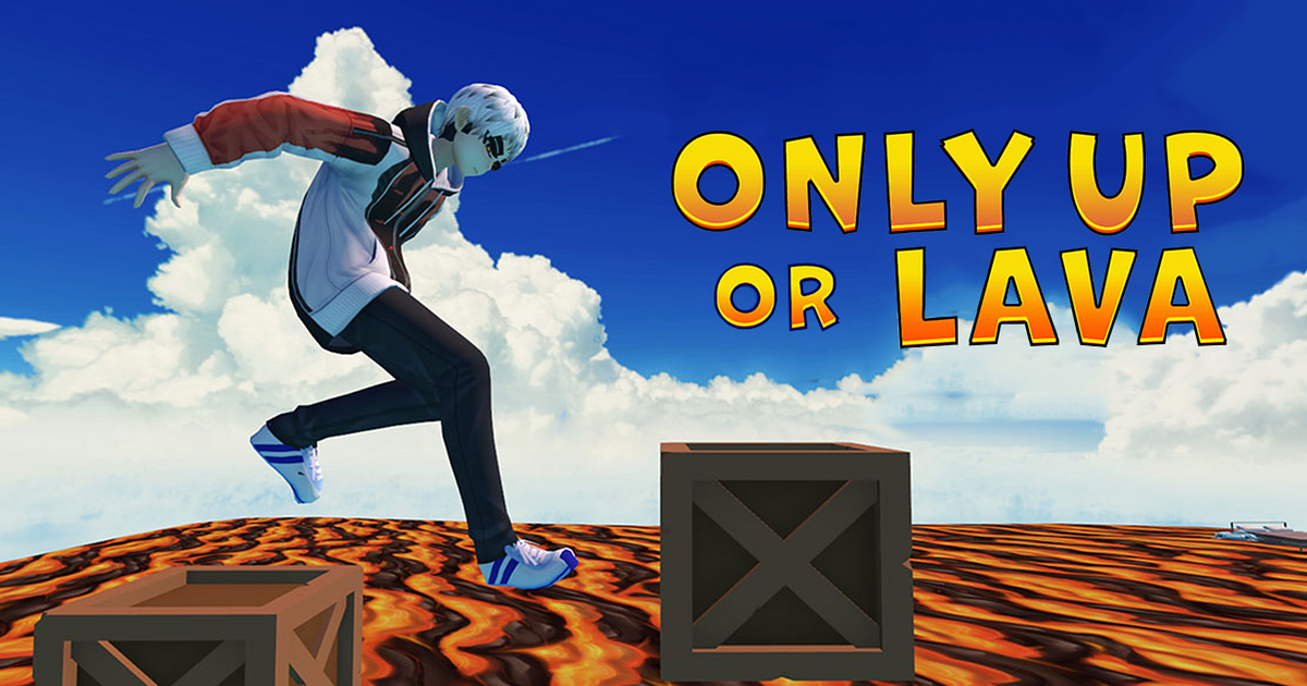 Only Up or Lava - Jogo Gratuito Online | FunnyGames