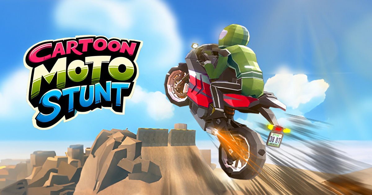 Cartoon Moto Stunt - Jogo Gratuito Online | FunnyGames