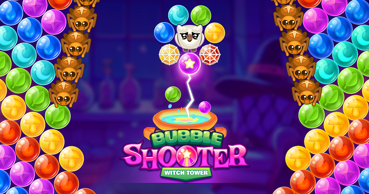 Bubble Shooter Witch Tower - Jogo Gratuito Online | FunnyGames