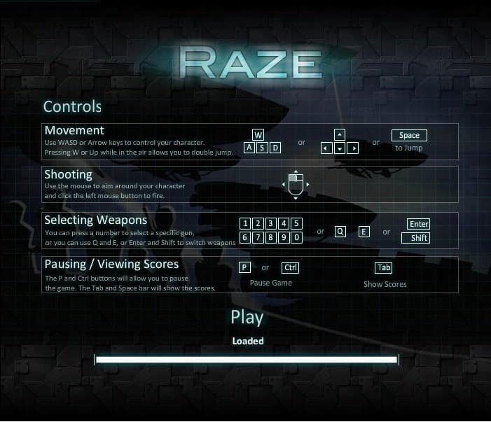 Raze 1 - Jogo Gratuito Online | FunnyGames
